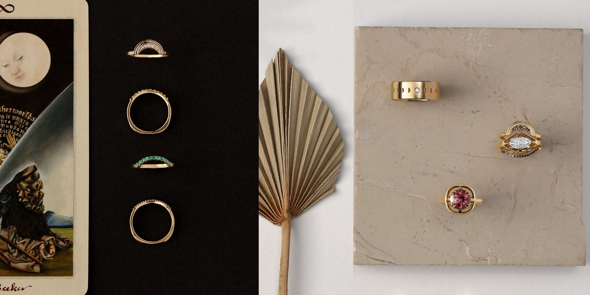 Contour Rings & Ring Suites - Midheaven collection