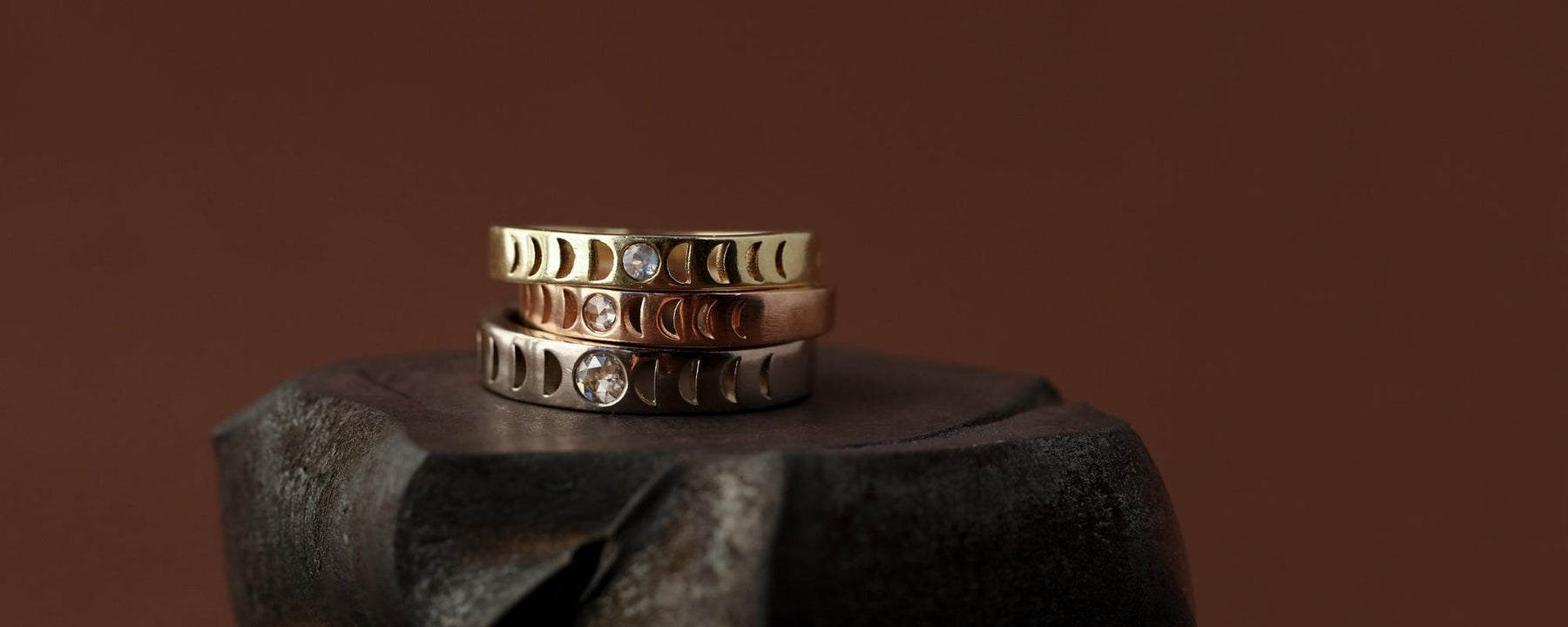 Iconic Moon Phase Wedding Rings, exclusively at 12th HOUSE – Page 2
