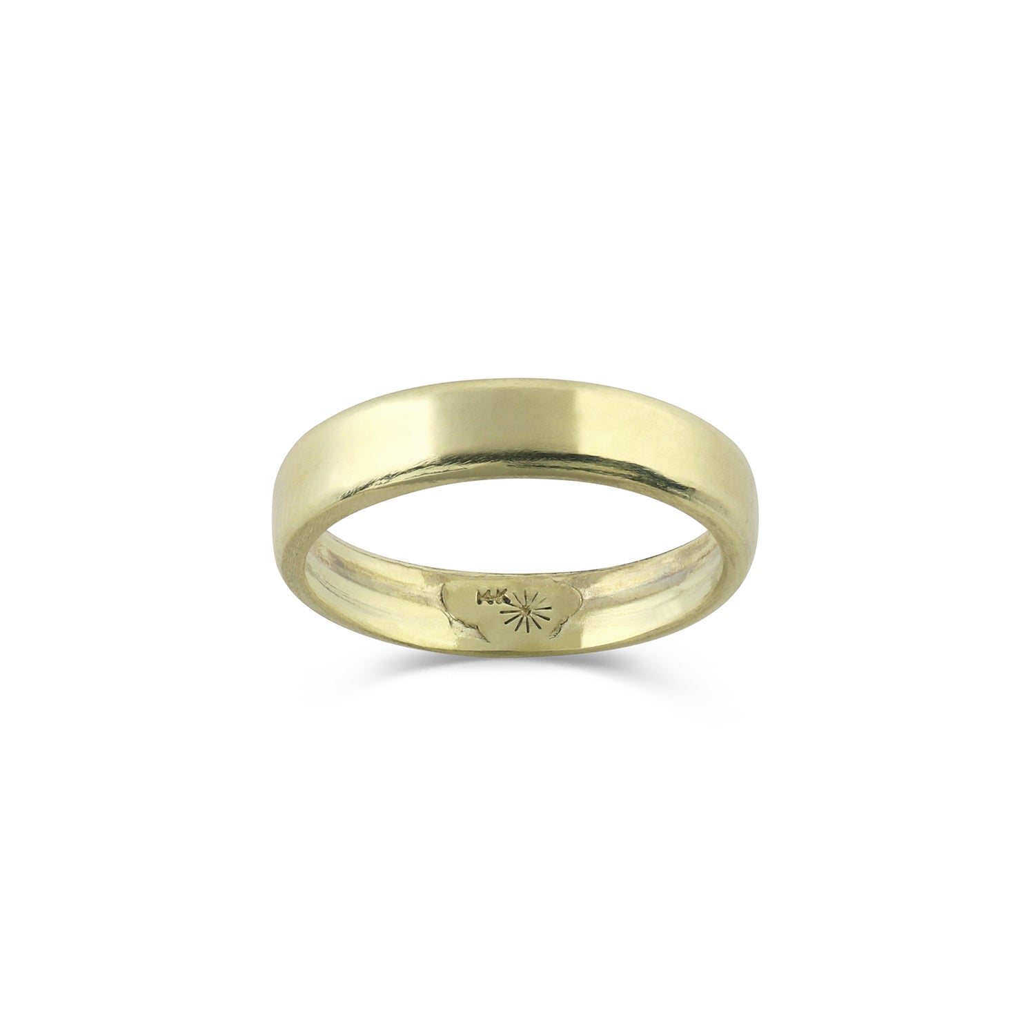 3mm Electrum Ceremony Ring | 12th HOUSE | Mystical Fine Jewelry
